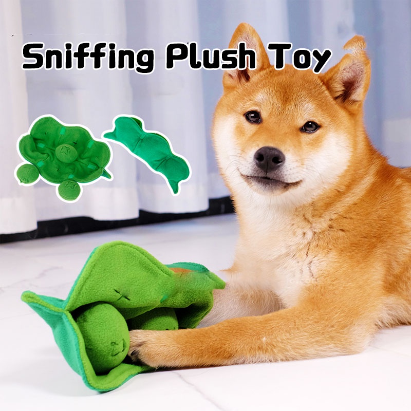 Pea Pet Dog Puppies Puzzle, Sniffing Training Plush Toy, Pet Snuffle ...