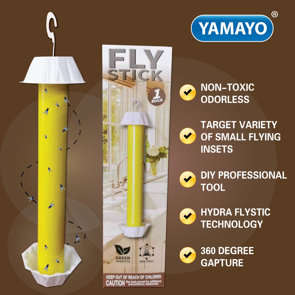 YAMAYO MAGIC FLY STICK STICKY GLUE || INSECTS MAGIC STICK TRAP || YM ...