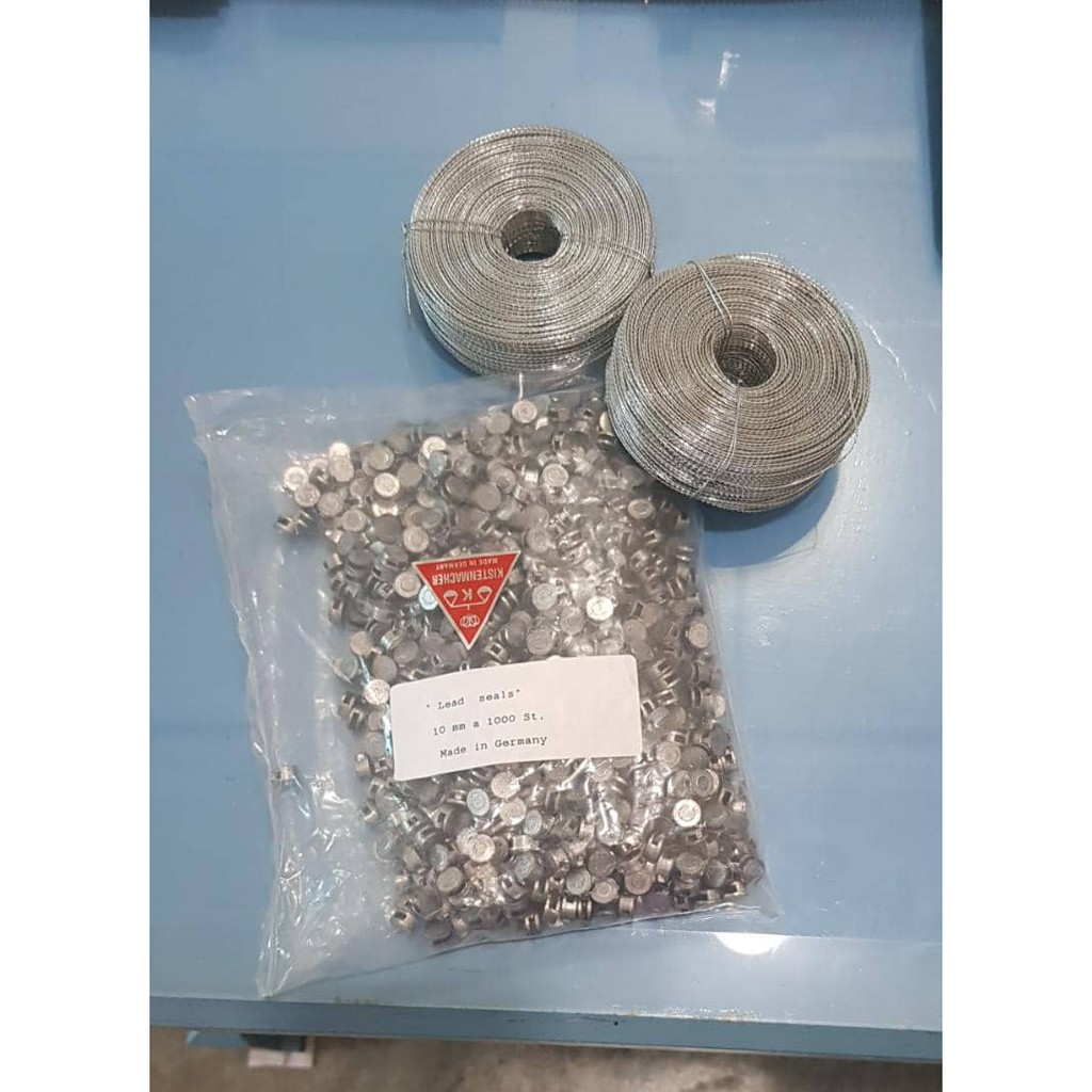 GERMANY LEAD SEAL 10MM 12MM LEAD SEAL WIRE 1 LB | Shopee Singapore