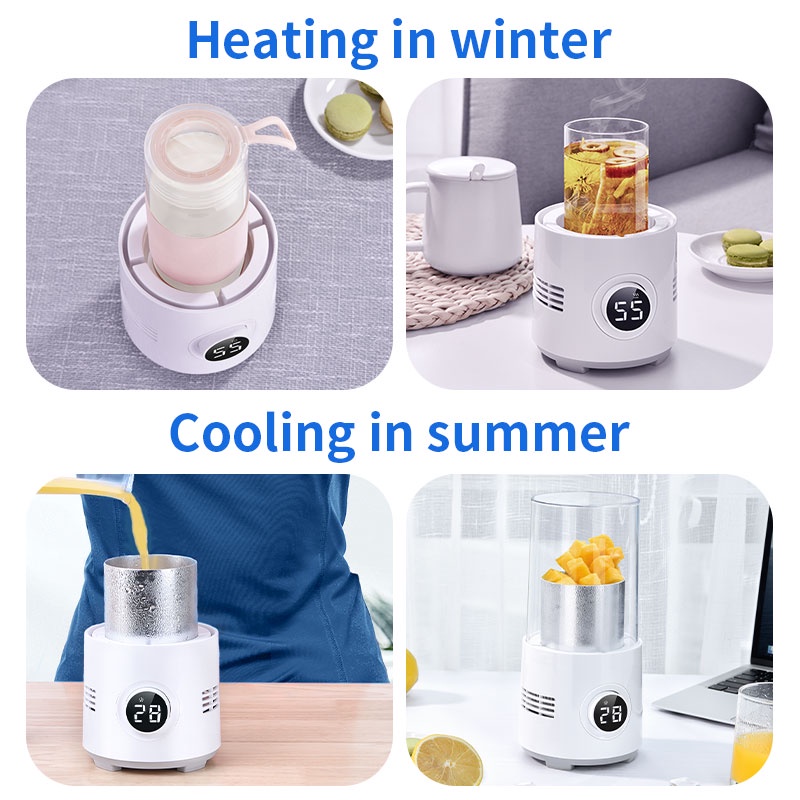 OATSBASF 320ML Portable Quick Refrigeration Cup Mini Ice Maker Cold ...