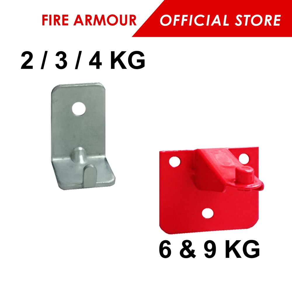 Fire Extinguisher Wall Hook L Bracket | Shopee Singapore