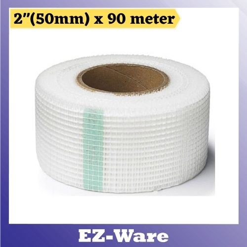 Fiberglass Tape / Partition Tape / Drywall Joint Tape 2"/50mm (W) x 90 ...
