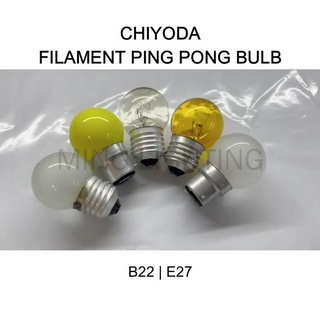 Chiyoda 5W E27 B22 Ping Pong G40 Bulb Round Filament Bulbs Decoration ...