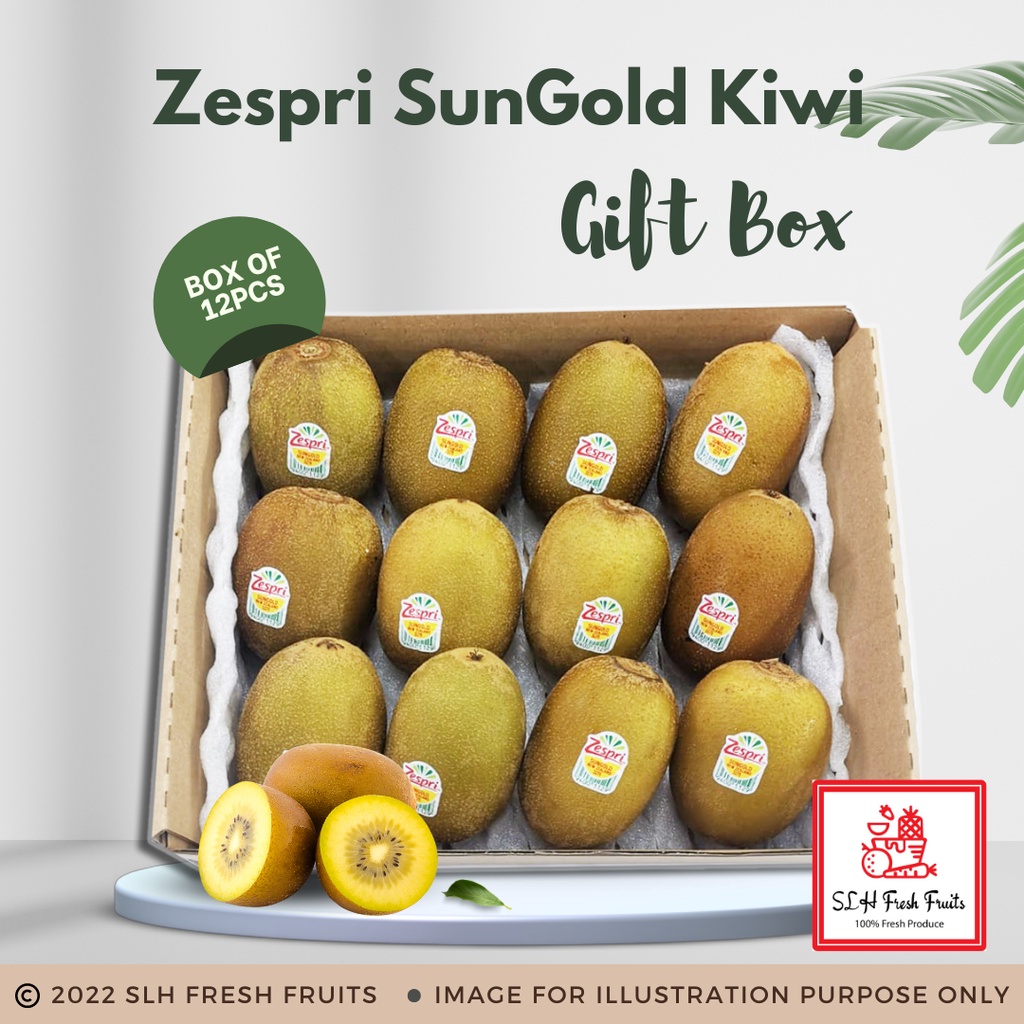 SLH Zespri SunGold Kiwi Gift Box (Box of 12pcs) | Shopee Singapore