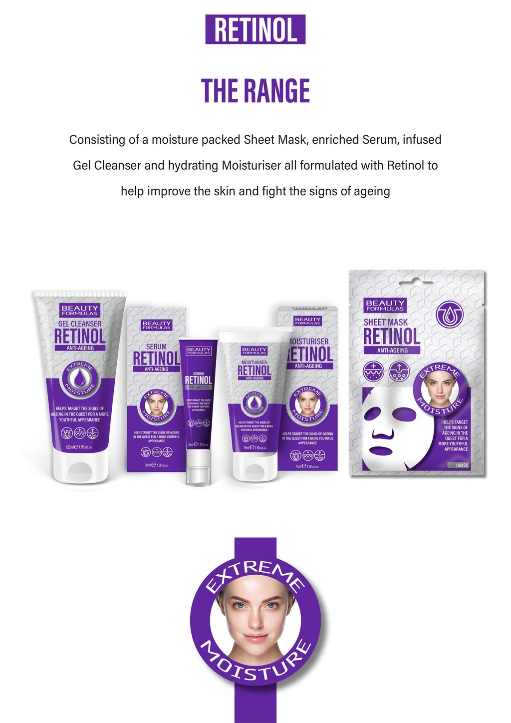 Beauty Formulas Retinol Anti-Ageing Series | Shopee Singapore