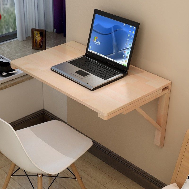 【In stock】Economy Solid Wood Wall Table Folding Table Table Table ...
