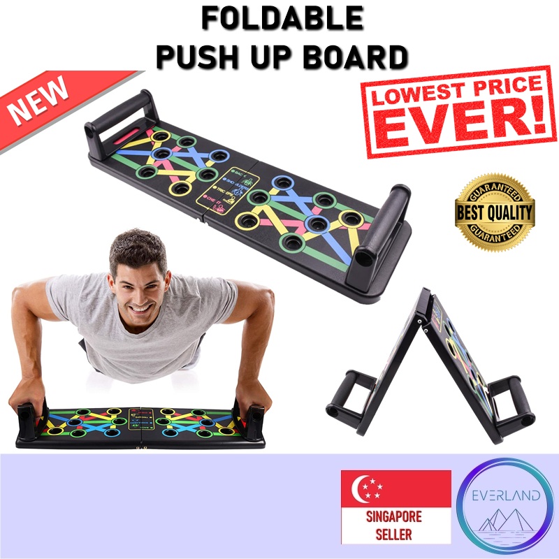 ⭐SG SALES⭐ Push Up Board Trainer/ 14 in 1 Body Building Push Up Board ...