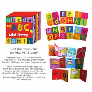 MY ABC Mini Library Board Books | Shopee Singapore