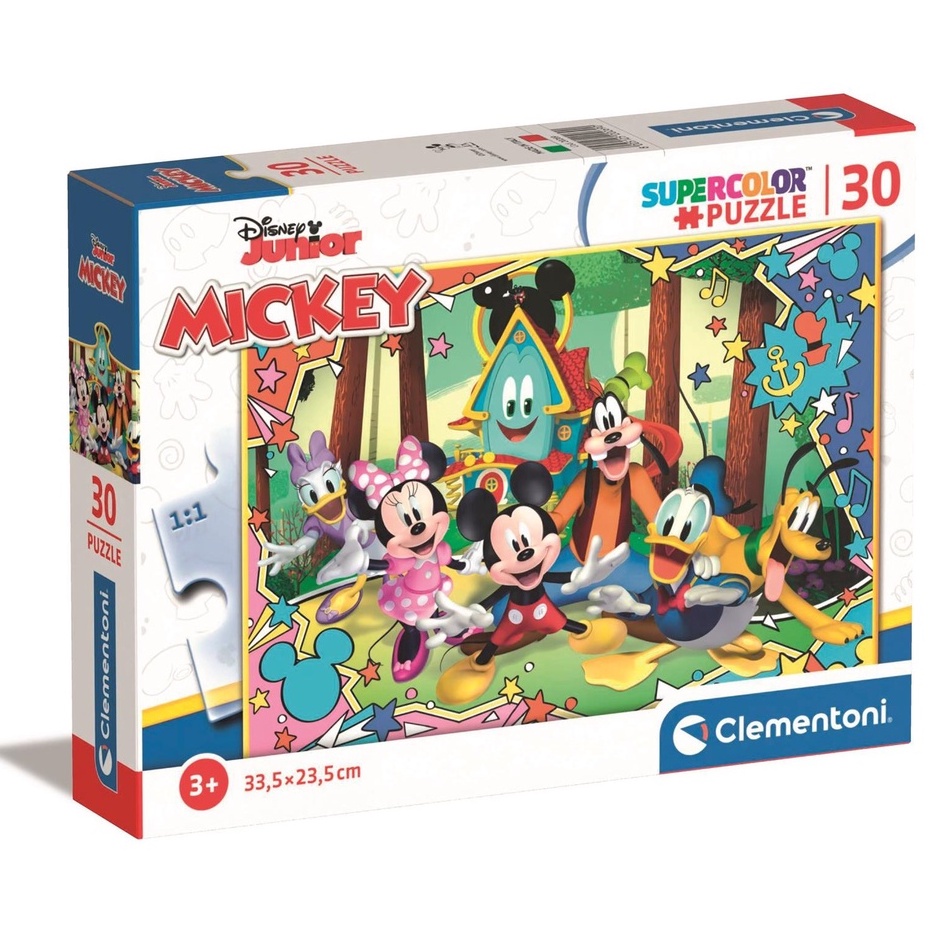 Clementoni Mickey Mouse Puzzle 30pcs (IC20269) | Shopee Singapore