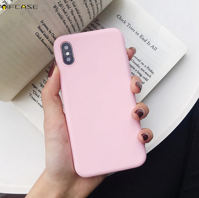For OPPO A9 A5 2020 AX5 Phone Case Candy Color Colorful Plain Matte ...