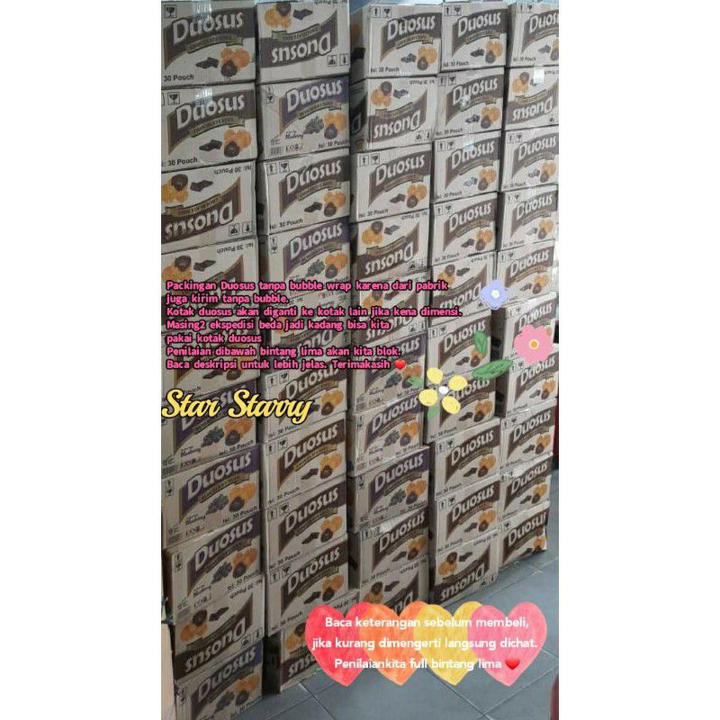 [Per Box Indah Cargo] 30pcs Duo Chocolate Sauce 1 Box Duosoes / Duosus ...