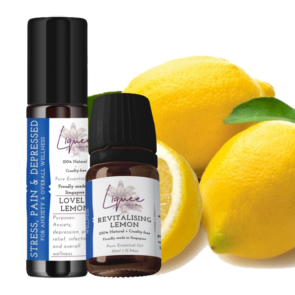 [Made In SG] (10ml) Liquee Earth And Pure Lovely Lemon | Liquee Pure ...