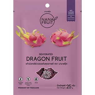 [Bundle of 4] Healthy Snacks Nana Fruit Dried Dragon Fruit/Mango ...