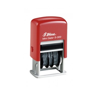 Shiny S300 Self-Inking Mini Date Stamp | Shopee Singapore