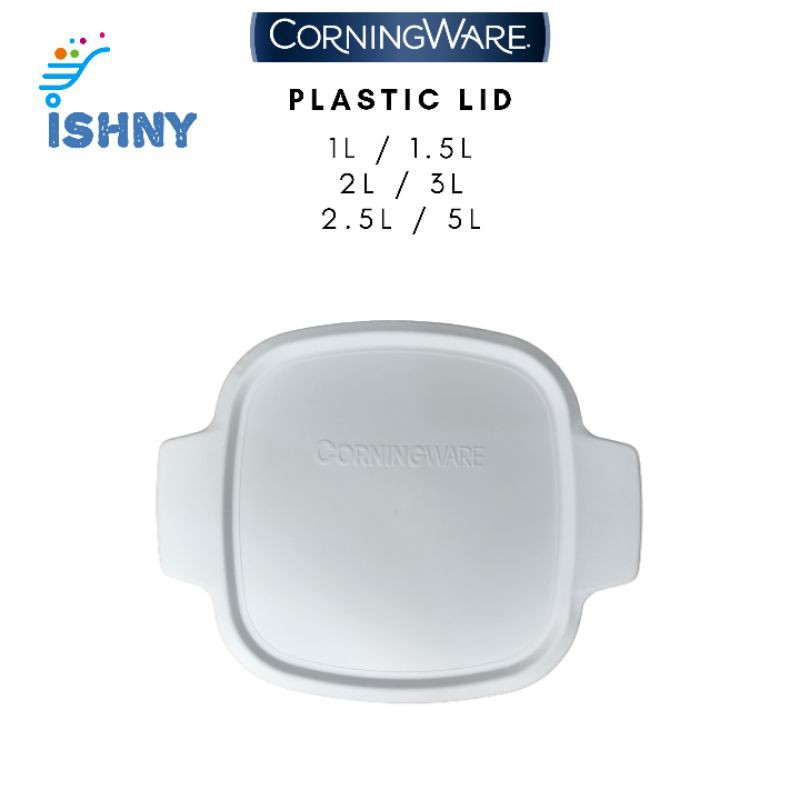 CORNINGWARE Plastic/Replacement Lid/Cover / Penutup Plastik | Shopee ...