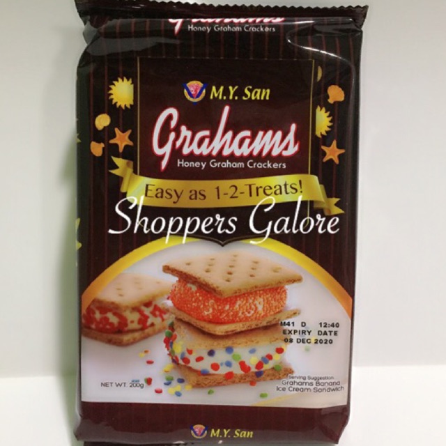NEW !!! MY SAN GRAHAM CRACKERS 200 g | Shopee Singapore