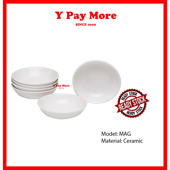 6pcs Ceramic Sauce Plate / Soy Sauce Bowl / Soy Sauce Plate / Small ...