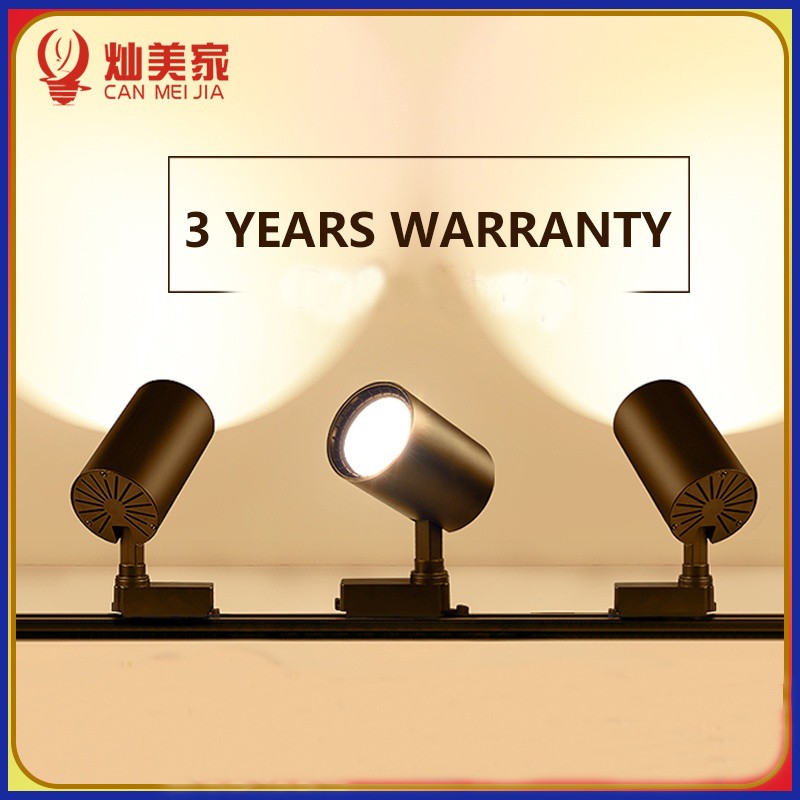 【Ready Stock】1 PCS 12W 20W 30W 40W Tricolor COB Led Track Light Rail ...