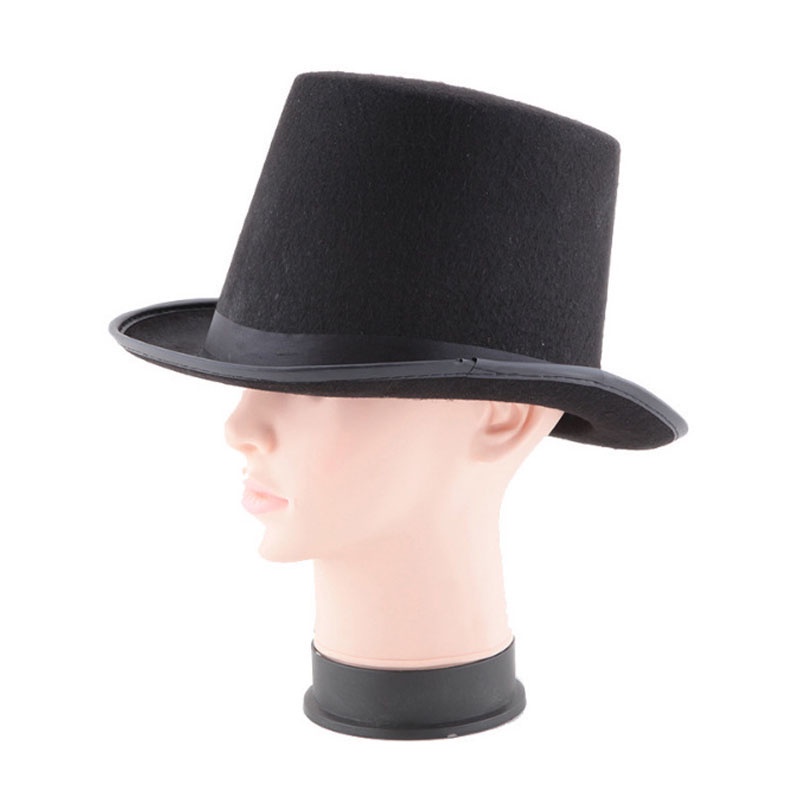 Black Top Hats Magician Performed Hat Jazz Stage Performances for Women ...