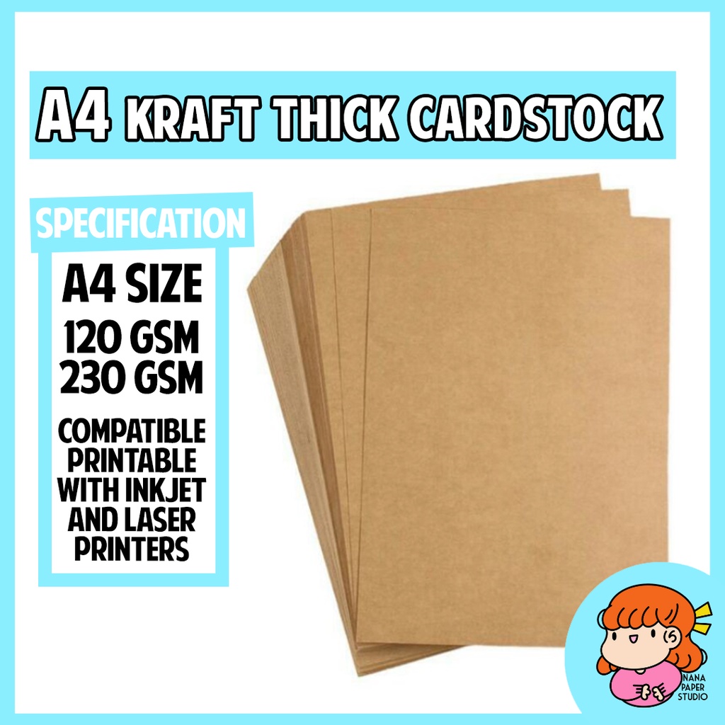 Cardstock for Crafts & Invites, 120–350 GSM | Shopee SG