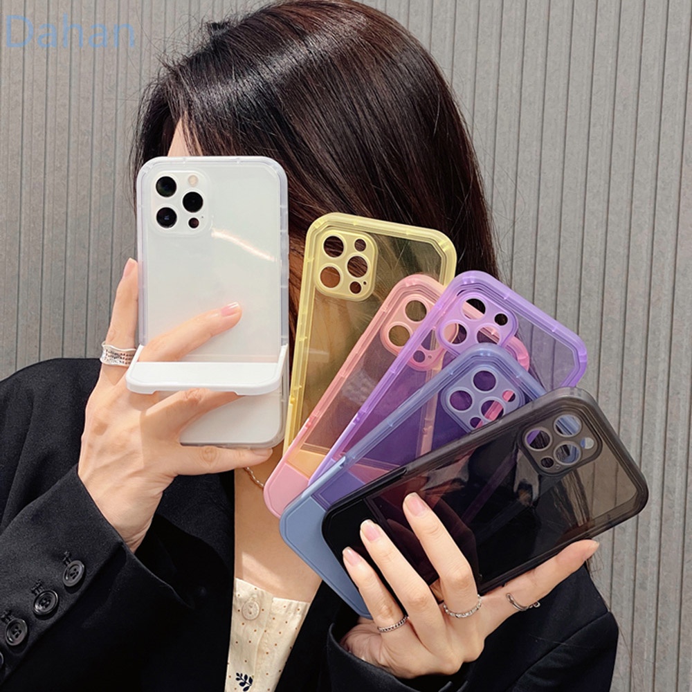 Cute Clear Invisible Stand Holder Phone Case Compatible For iPhone 11 ...