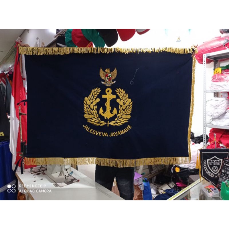Headquarters pennant flag - TNI AU, AL AD custom flag - 60x90 ...