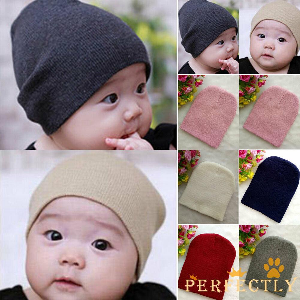 Perfectly-Unisex Baby Cap Beanie Boy Girl Toddler Infant Children ...