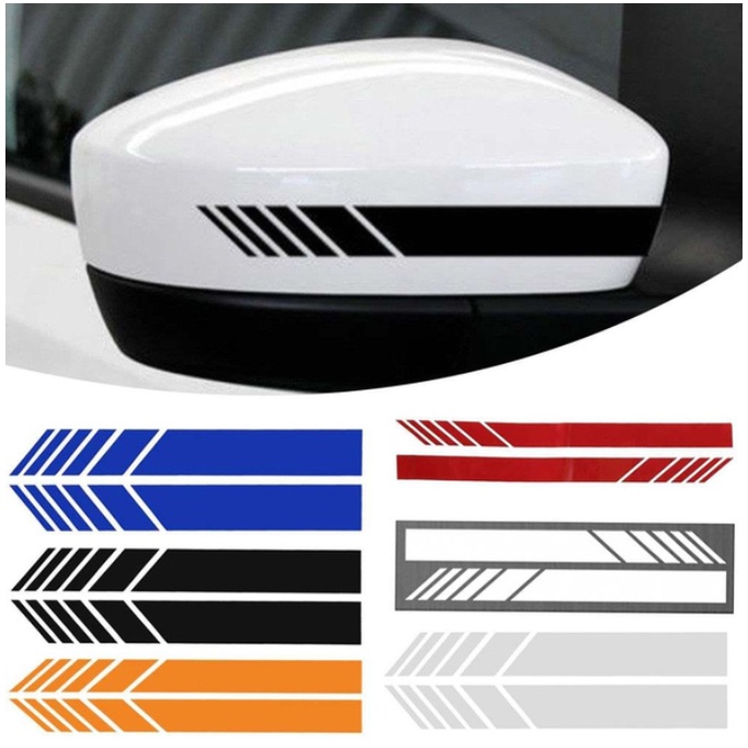DIY Car Sticker Side Mirror Auto Body Decal Stripe Vinyl Graphic ...