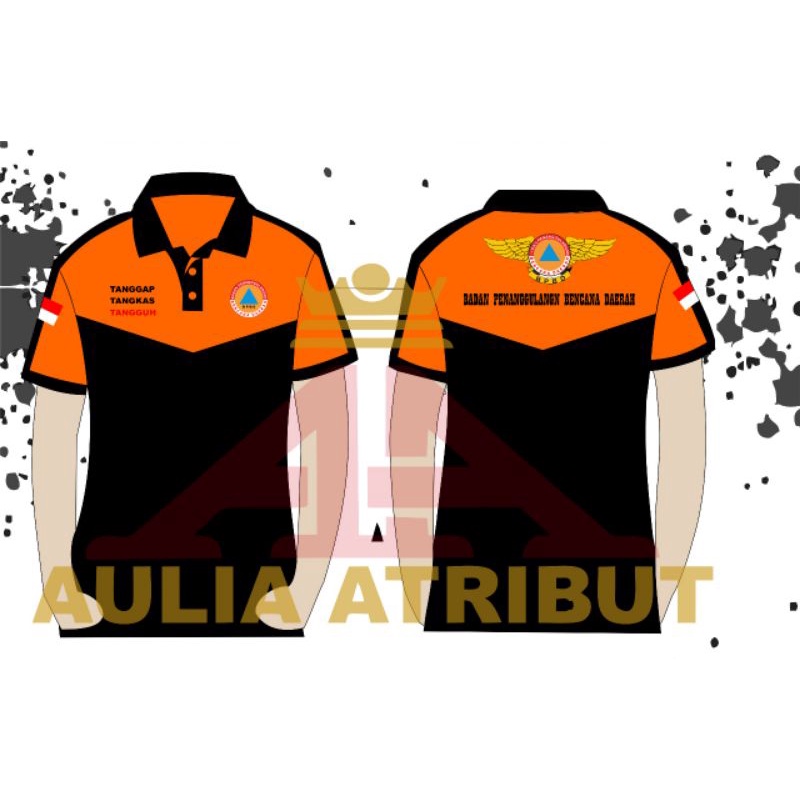 Bpbd wings logo polo Shirt | Shopee Singapore