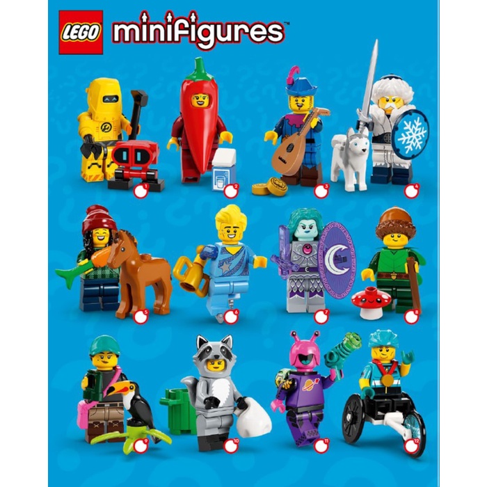 Lego 71032 Collectible Minifigure Series 22 Complete Set of and Limited ...