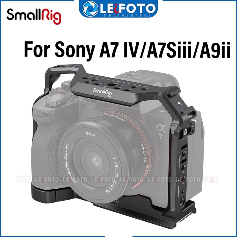 SmallRig Full Cage for Sony A7R5/A7IV/A7S III/A1,sony A7m4 cage 3667B,A7IV | Shopee Singapore