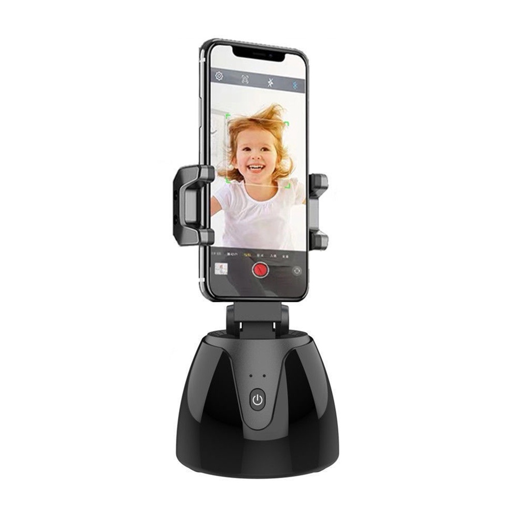 360° Object Tracking Holder Selfie Stick 360° Rotation Auto Face Object Tracking Release Your ...