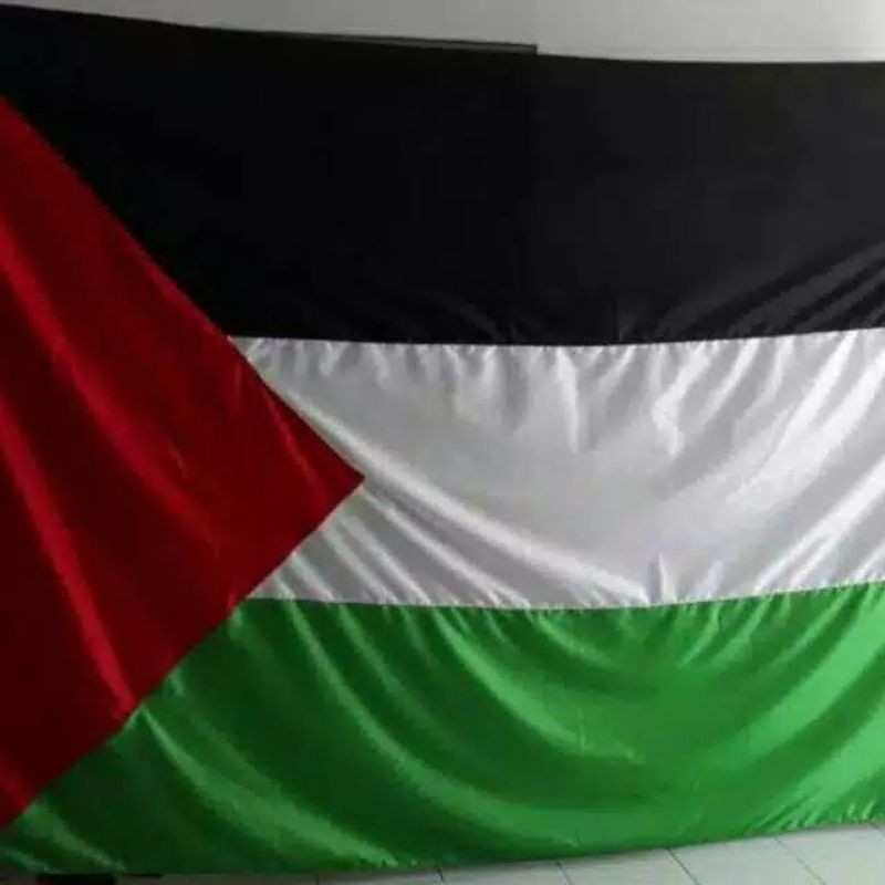 PALESTINE FLAG JUMBO SIZE 100X150 CM POLYESTER MATERIAL ORIGINAL COLOR ...
