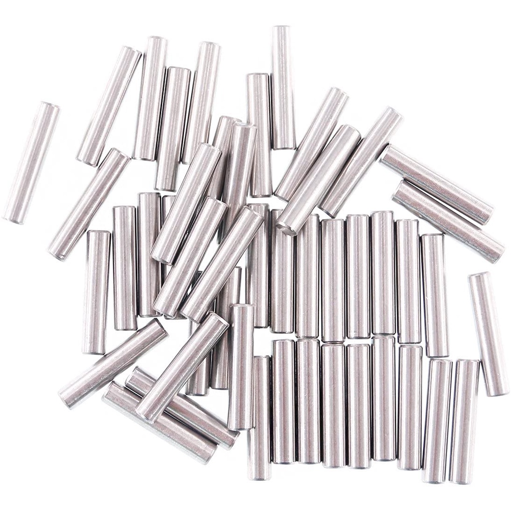 10-Pieces 5x25mm Dowel Pin Stainless Steel Shelf Support Pegs Pin Rod ...