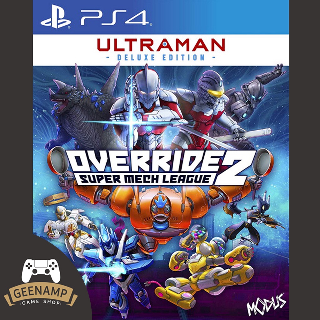 PS4 [Hand 1] OVERRIDE 2: SUPER MECH LEAGUE [ULTRAMAN DELUXE EDITION](R2 ...