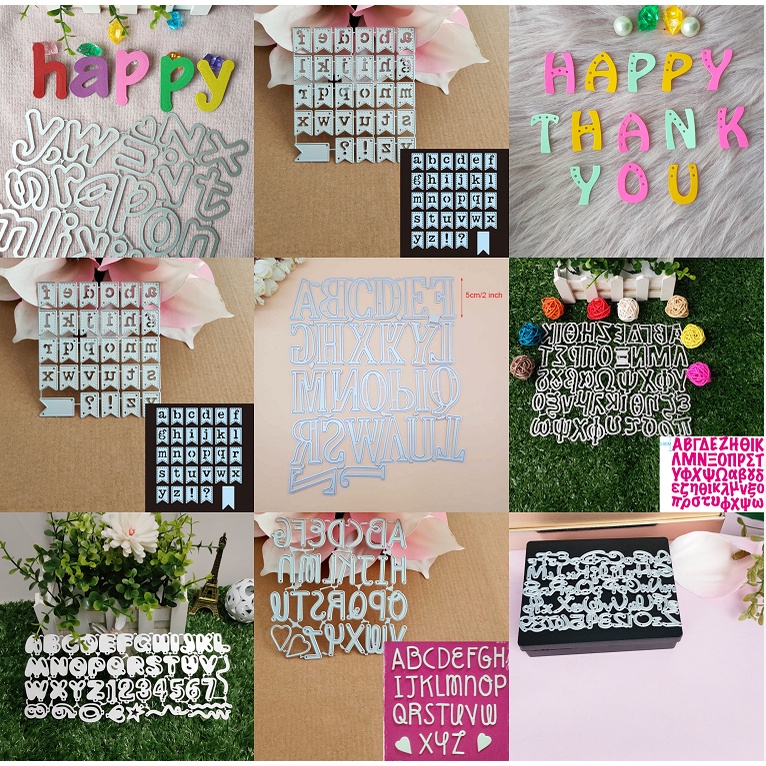 All kind of alphabet different alphabet cutting die alphabet dies ...