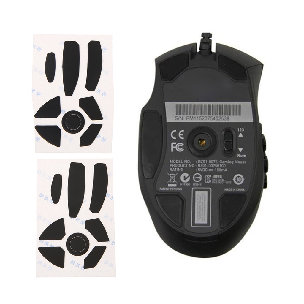 ♥♥2 Sets Replacement Mouse Feet Skates for Razer Naga Epic Hex | Shopee ...