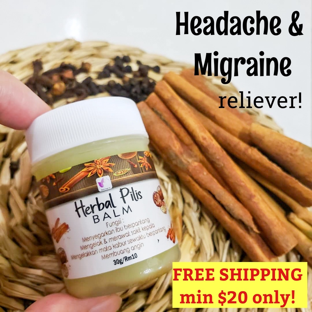 Herbal Pilis balm for HEADACHE, MIGRAINE. (POSTNATAL PILIS MODERN ...