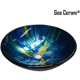 GEO CERAM GC-AE7256 GLASS BASIN | Shopee Singapore