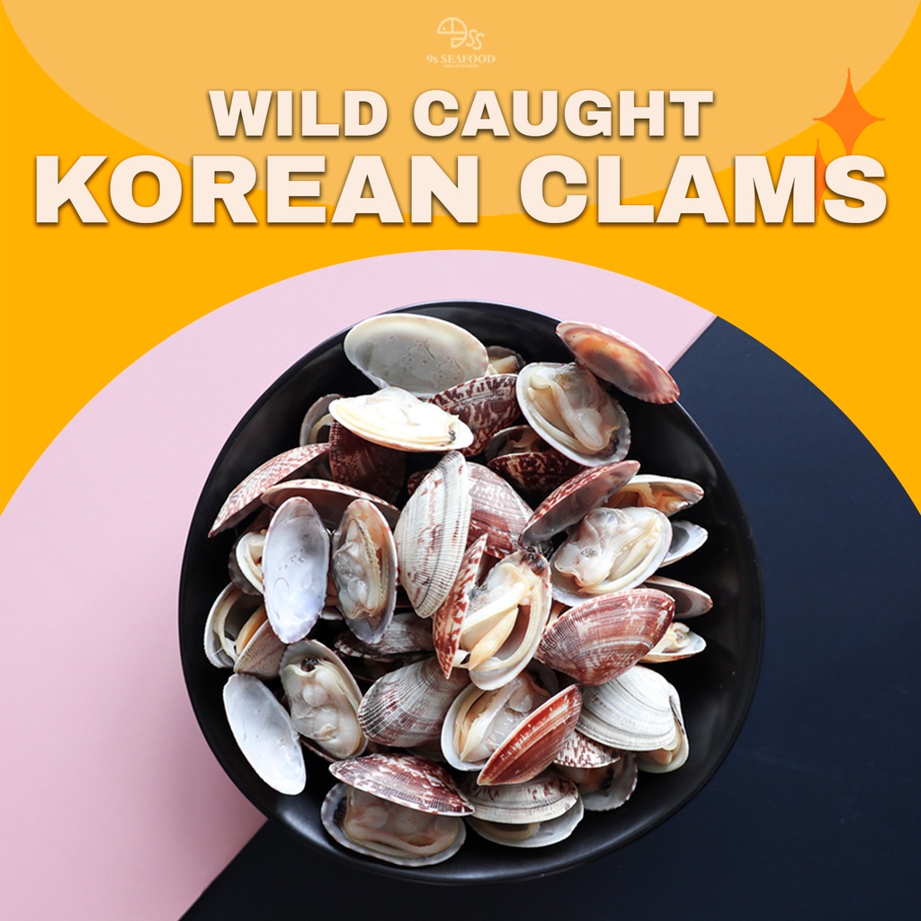 9S Seafood Korean Flower Clams (Asari) 花啦 | Shopee Singapore