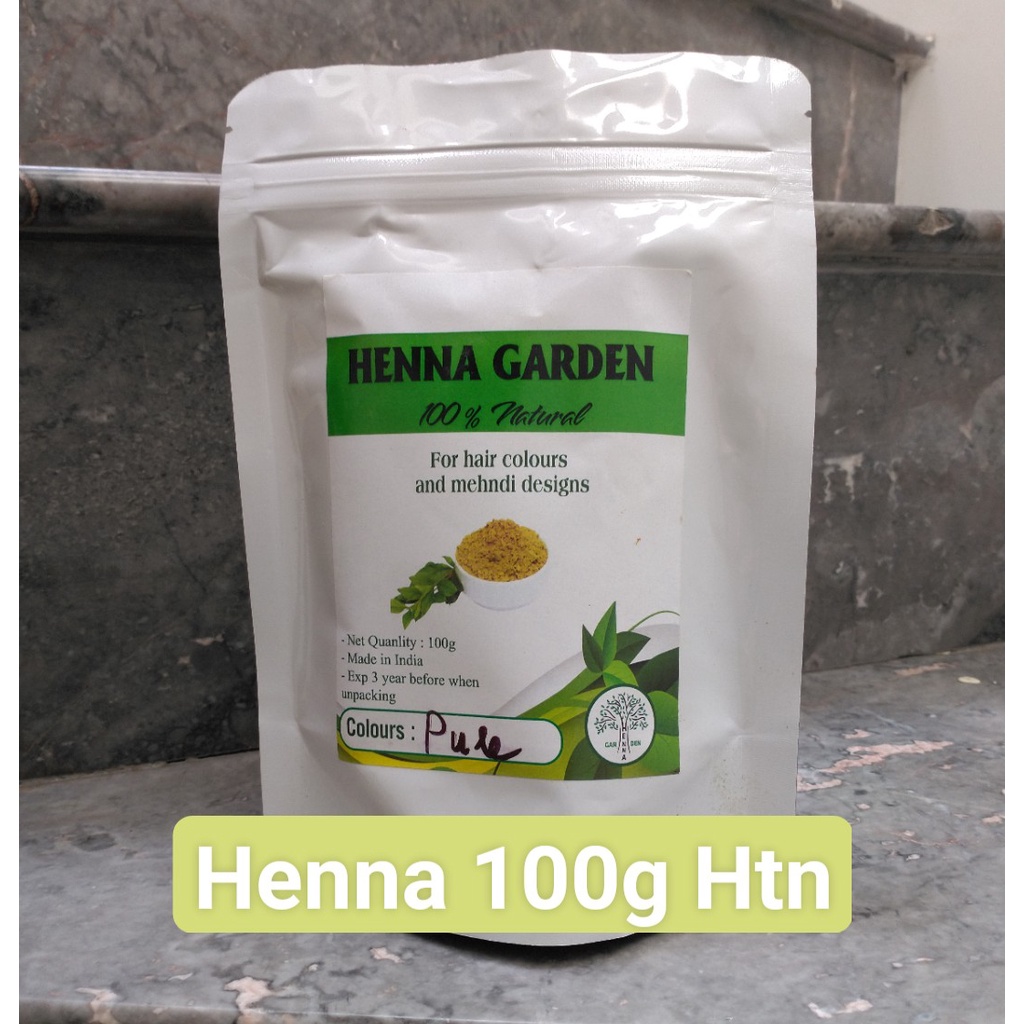 Pure HENNA POWDER for hair dye - HENNA POWDER 100g | Shopee Singapore