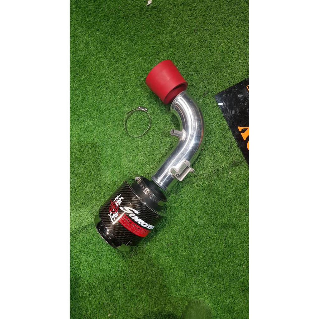 1 air intake ram pipe alloy with sensor adaptor ivtec 1.8 fit untuk ...