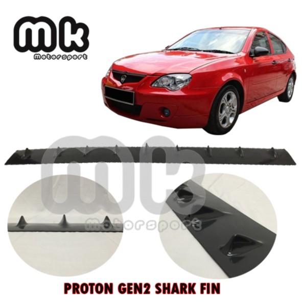 Proton Gen2 Vortex Generator Shark Fin Aerodynamic Rear Top Roof (100CM ...