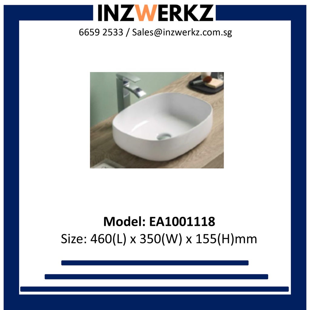EA1001118 Counter Top Basin | Shopee Singapore