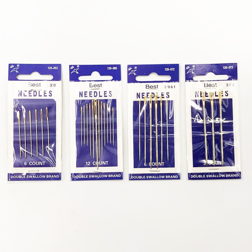 2pks Golden Tip Assorted Needles For Cross Stitch/Assorted Needles ...