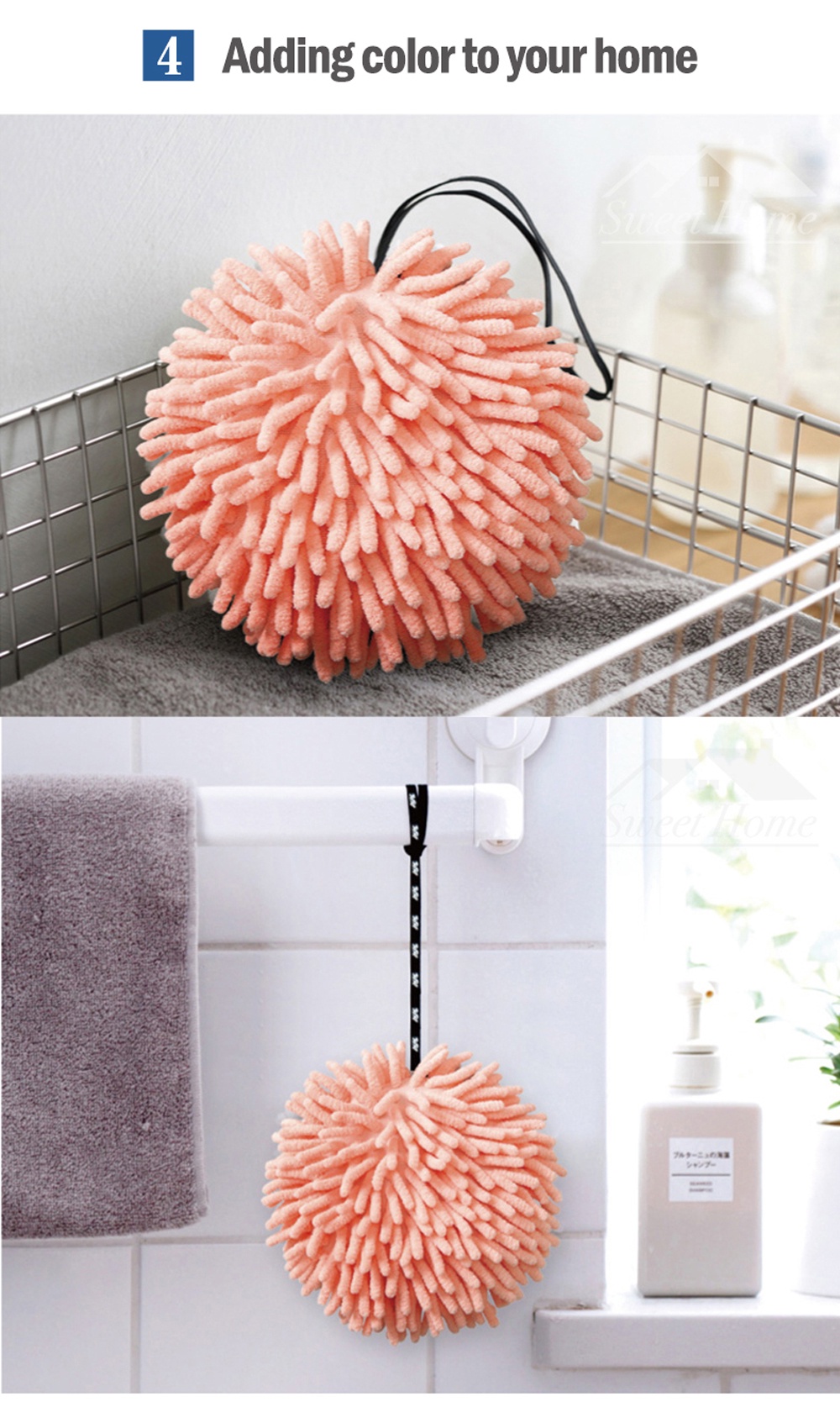 Japan Condor SUSU Hands Towel Ball Super Absorbent Quick Dry Soft ...