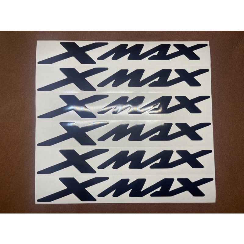 NEW!!CUTTING STICKER XMAX’S LOGO (KIRI KANAN) | Shopee Singapore