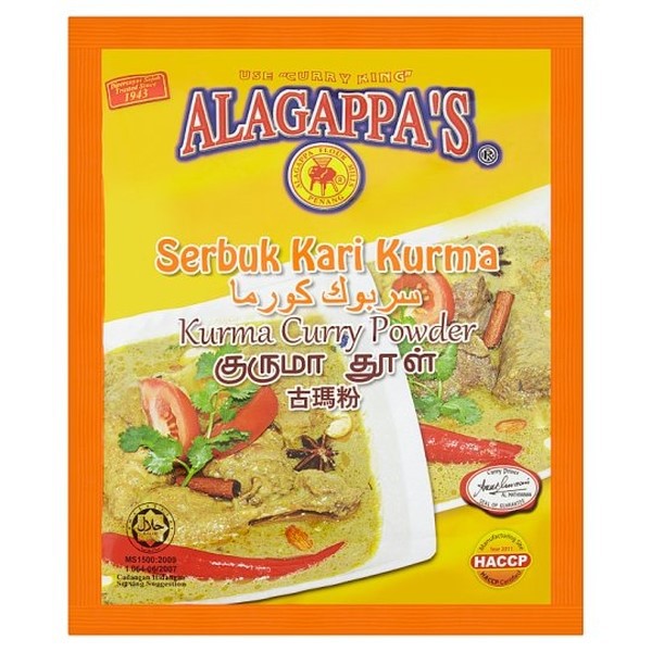 ALAGAPPA'S KURMA CURRY POWDER 200GM | Shopee Singapore