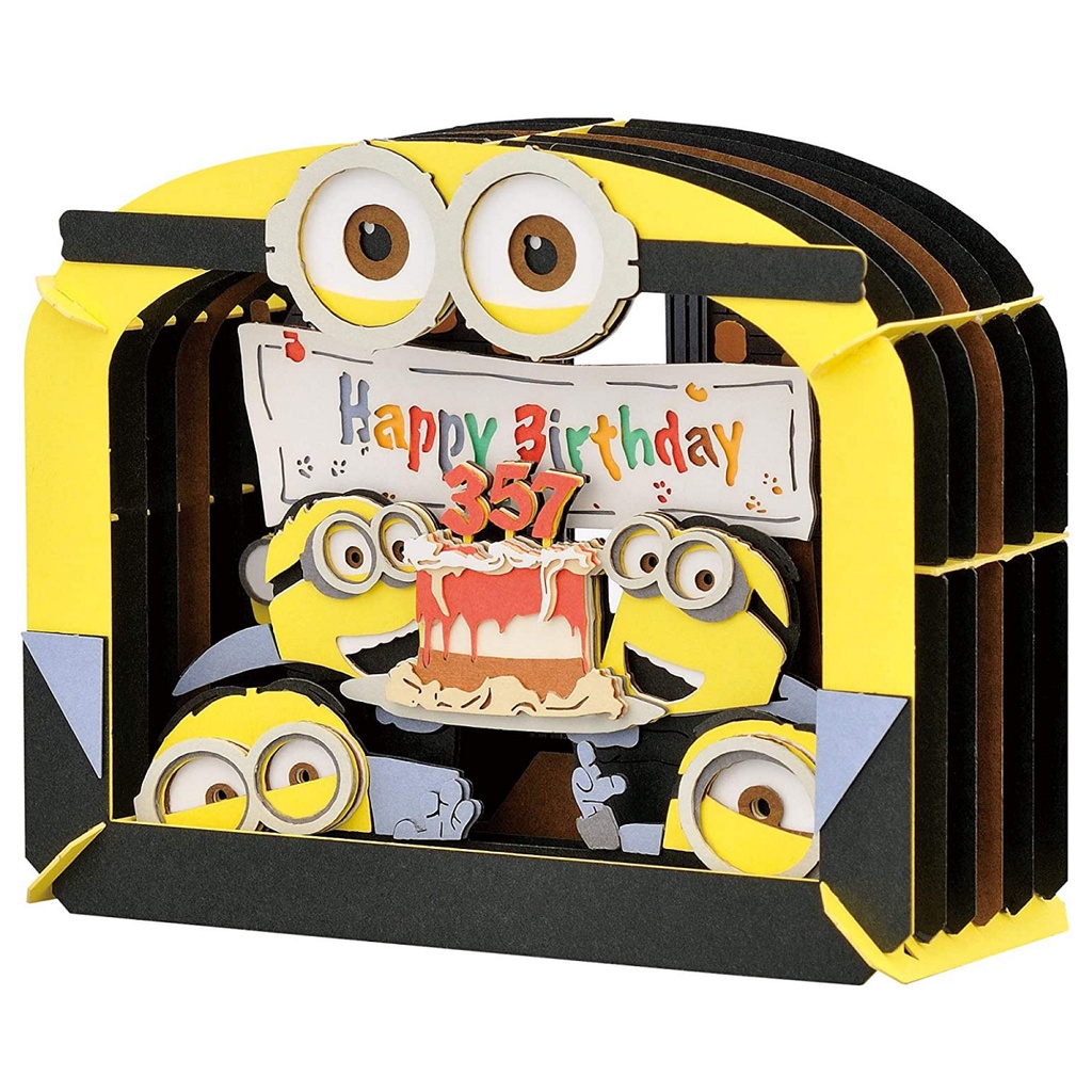 Studio Ghibli Minions Despicable Me Paper Theatre DIY Craft Kit - Happy ...
