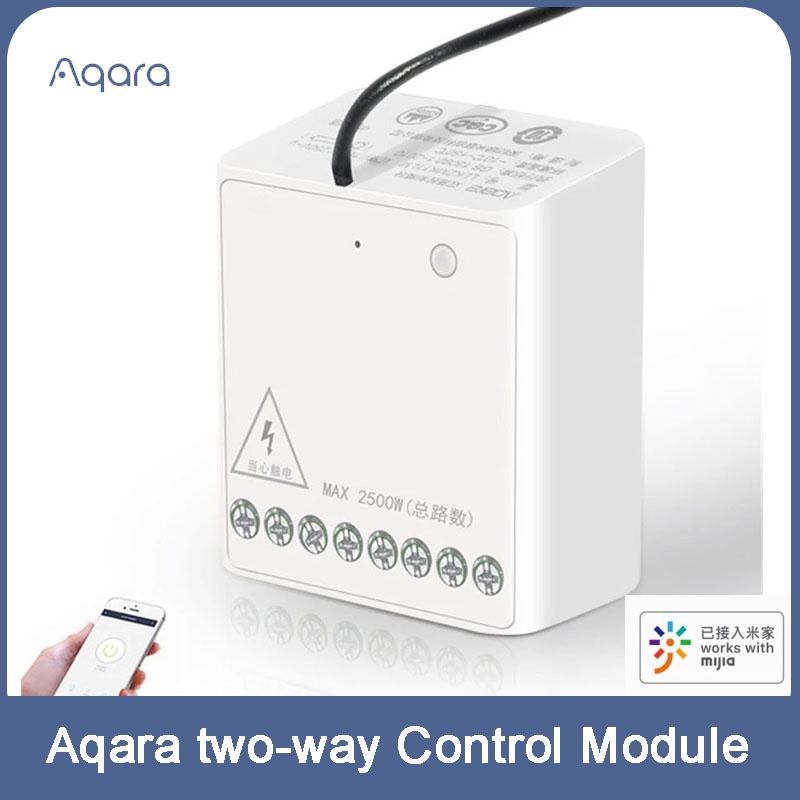 Aqara two-way Control Module Wireless Relay Switch Controller Smart ...